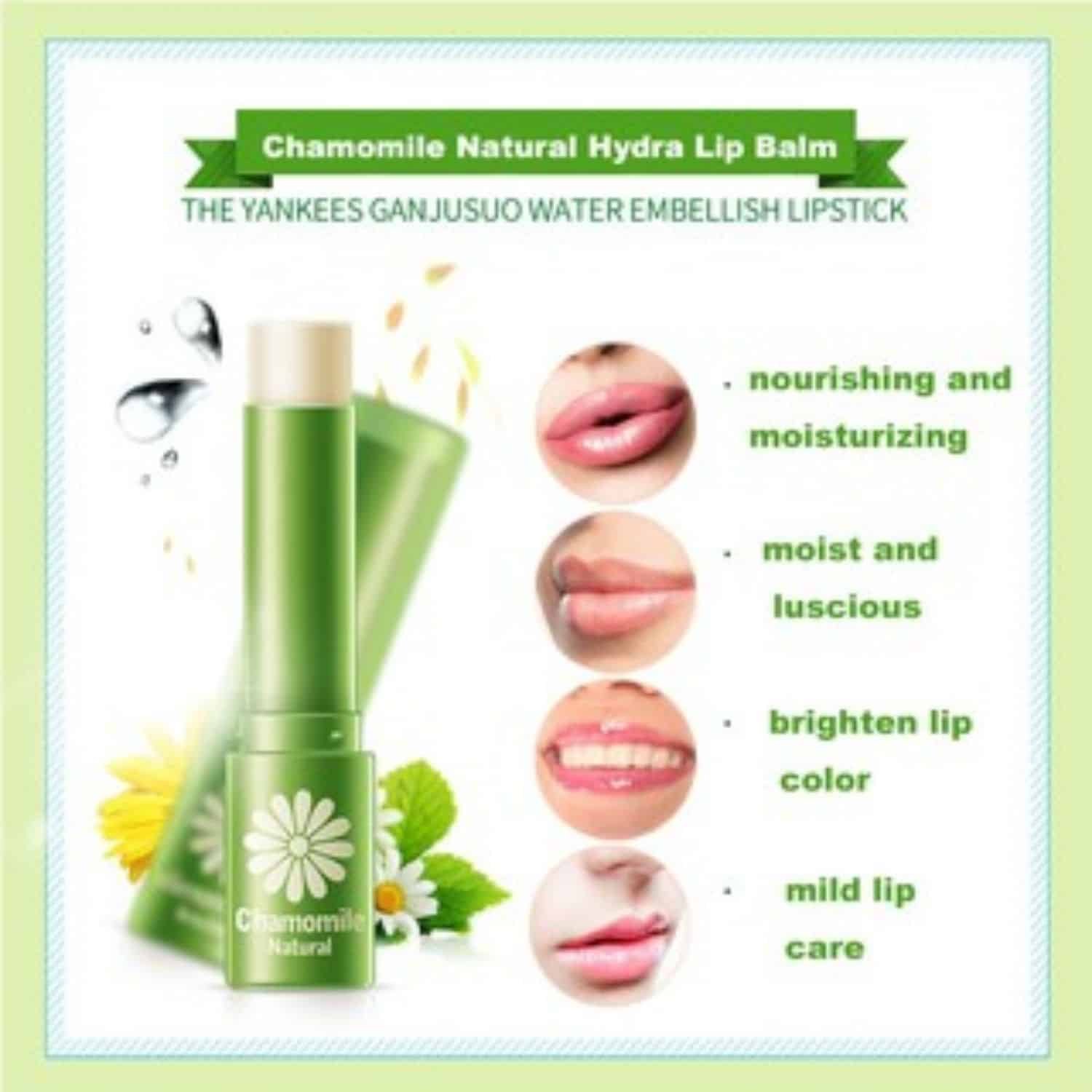 BIOAQUA Chamomile Natural Hydra Lip Balm 2Pcs | SHOPEE MALL | Sri Lanka ...