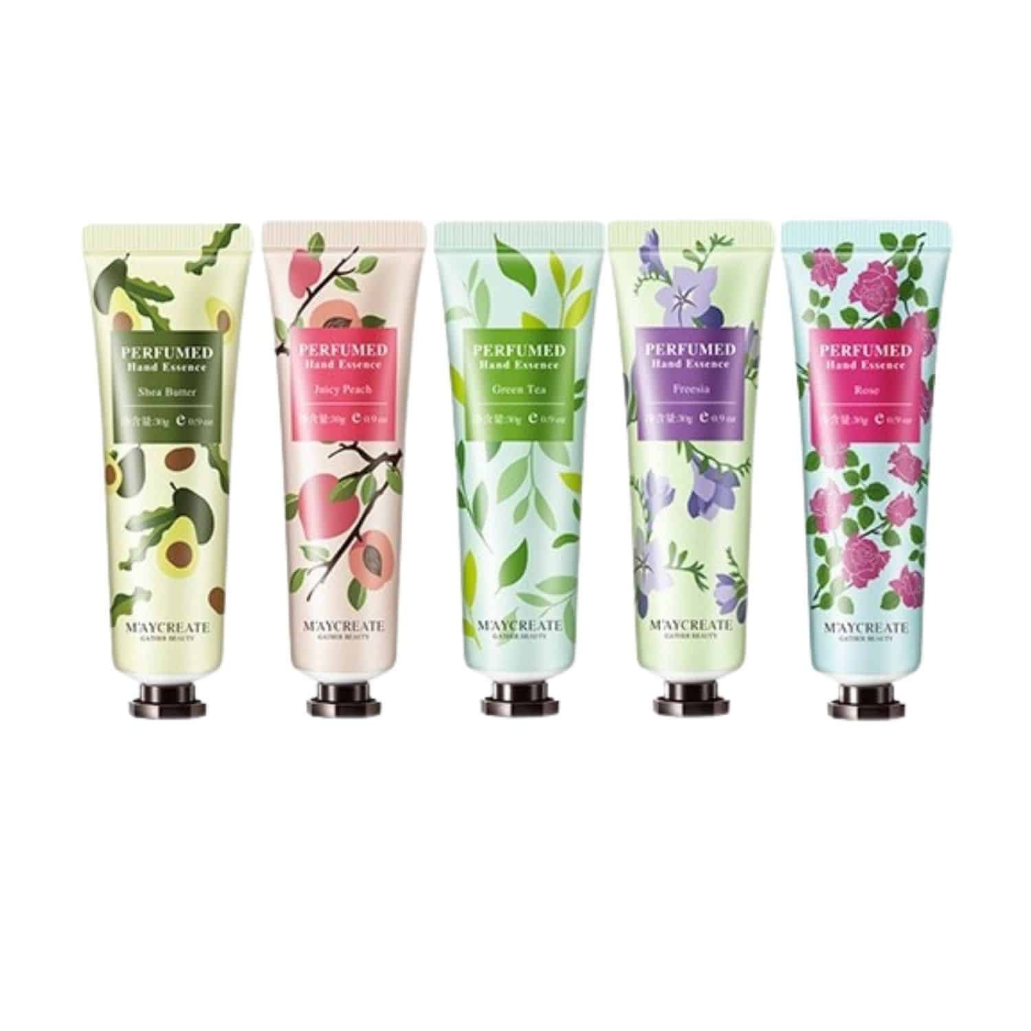 Luxurious Moisturizing Hand Cream Set - 5Pcs Collection for Soft and ...