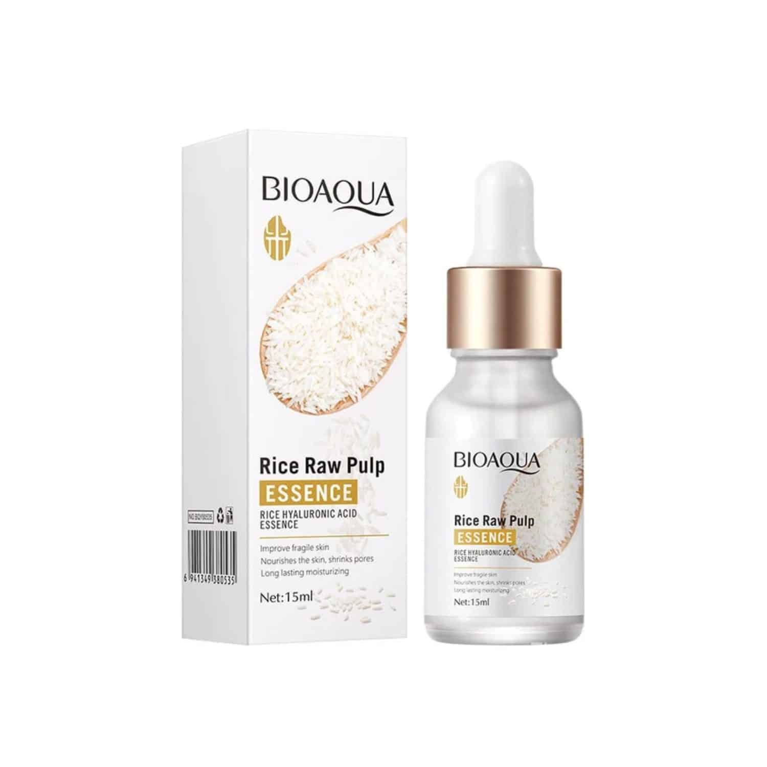 BIOAQUA Rice Water Serum with Raw Pulp Extract 15ml | SHOPEE MALL | Sri ...