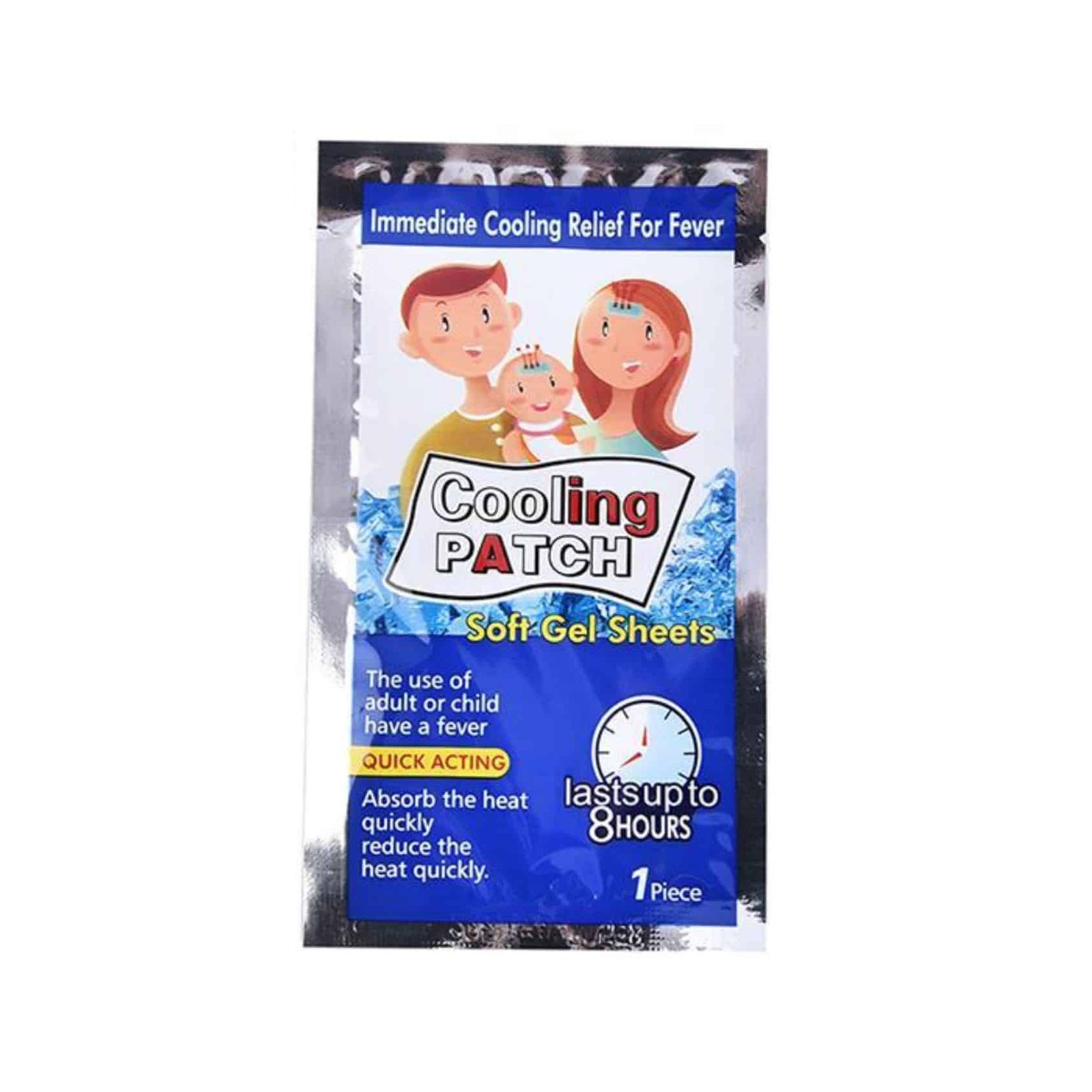 Cooling Patches for Relief from Fever & Migraines - Pack of 5 | SHOPEE ...
