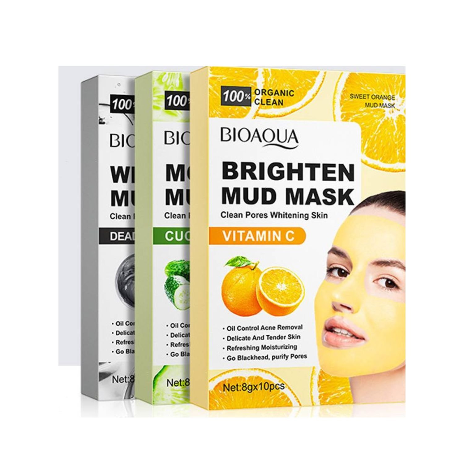 Bioaqua Deep Cleansing Mud Mask for Clear and Refreshed Skin | SHOPEE ...